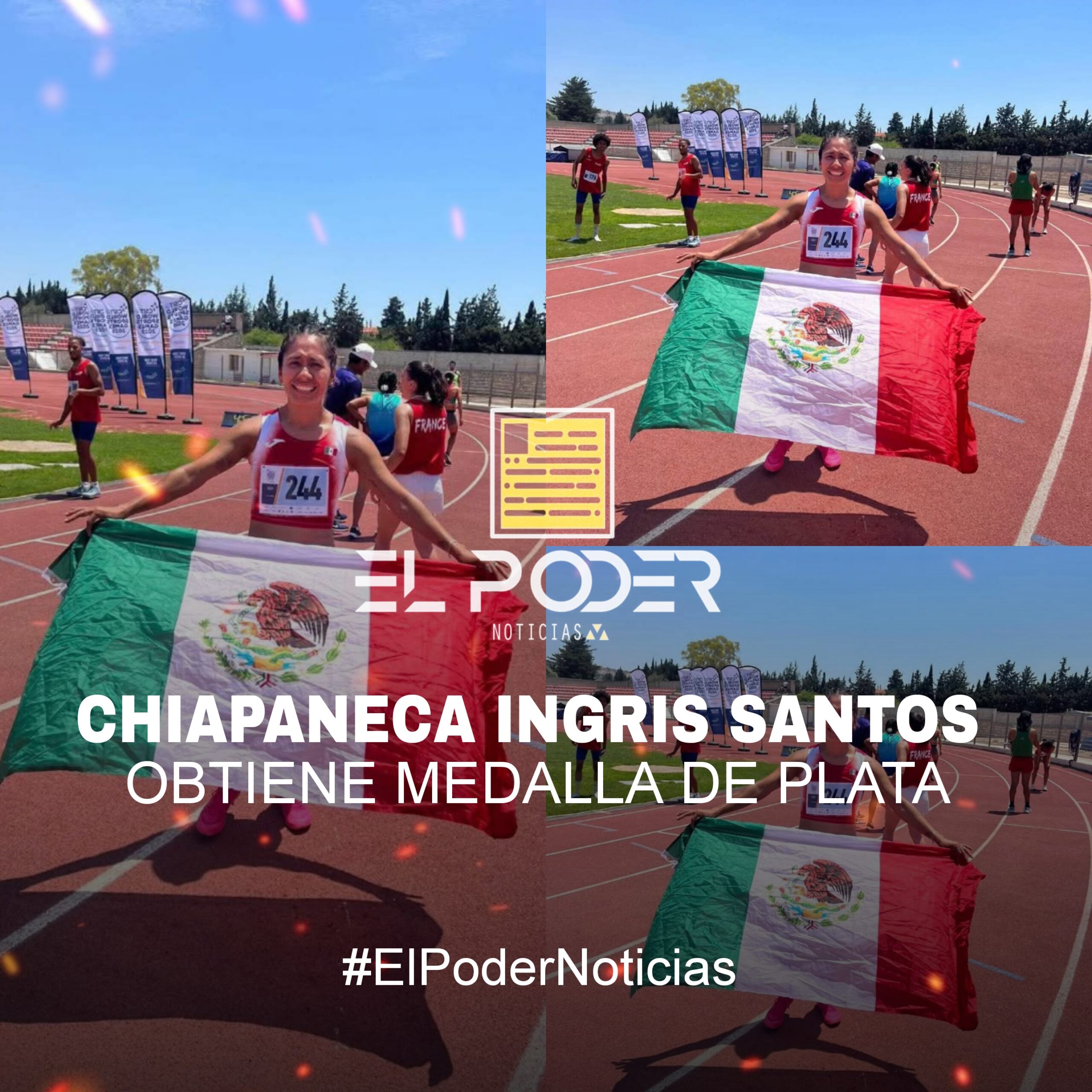 INGRIS SANTOS, ORGULLO CHIAPANECO, OBTIENE MEDALLA DE PLATA EN EL ...