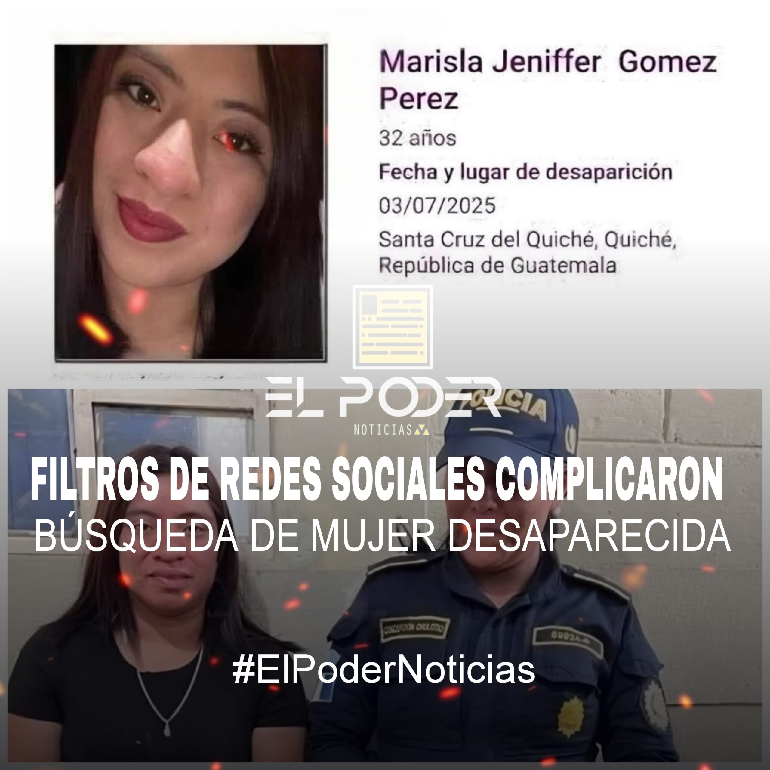 SUCEDIÓ EN GUATEMALA FILTROS DE REDES SOCIALES COMPLICARON BÚSQUEDA DE ...