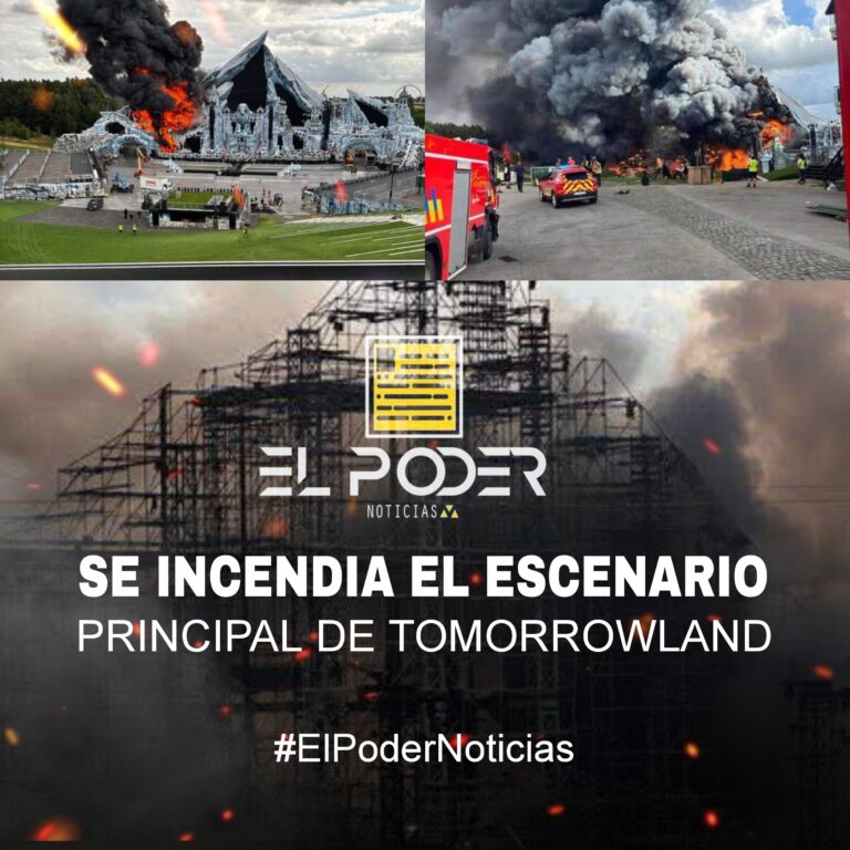 SE INCENDIA EL ESCENARIO - EL PODER NOTICIAS SE INCENDIA EL ESCENARIO